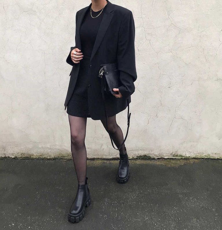 How To Wear Chunky Boots: 49 Examples 2023 | ShoesOutfitIdeas.com